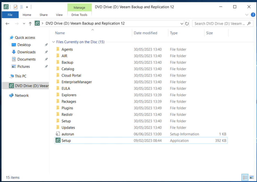Installation Veeam Backup v12 - Blog de Omid AMERI