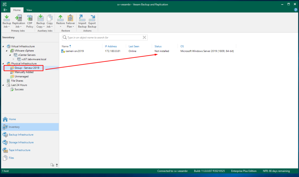 Veeam : Sauvegarder votre serveur Windows physique - Blog de Omid AMERI