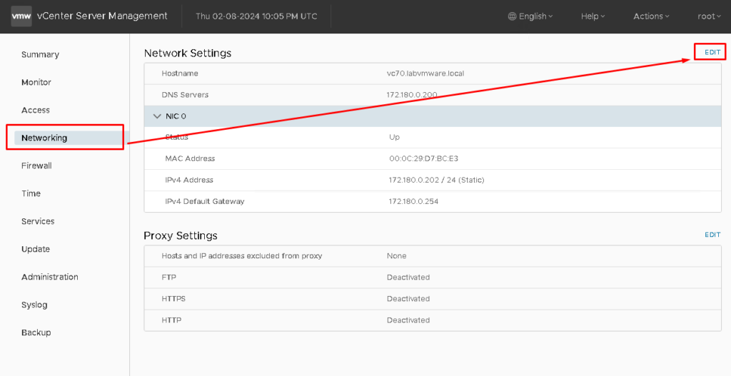 Comment renommer son vCenter Server - Blog de Omid AMERI