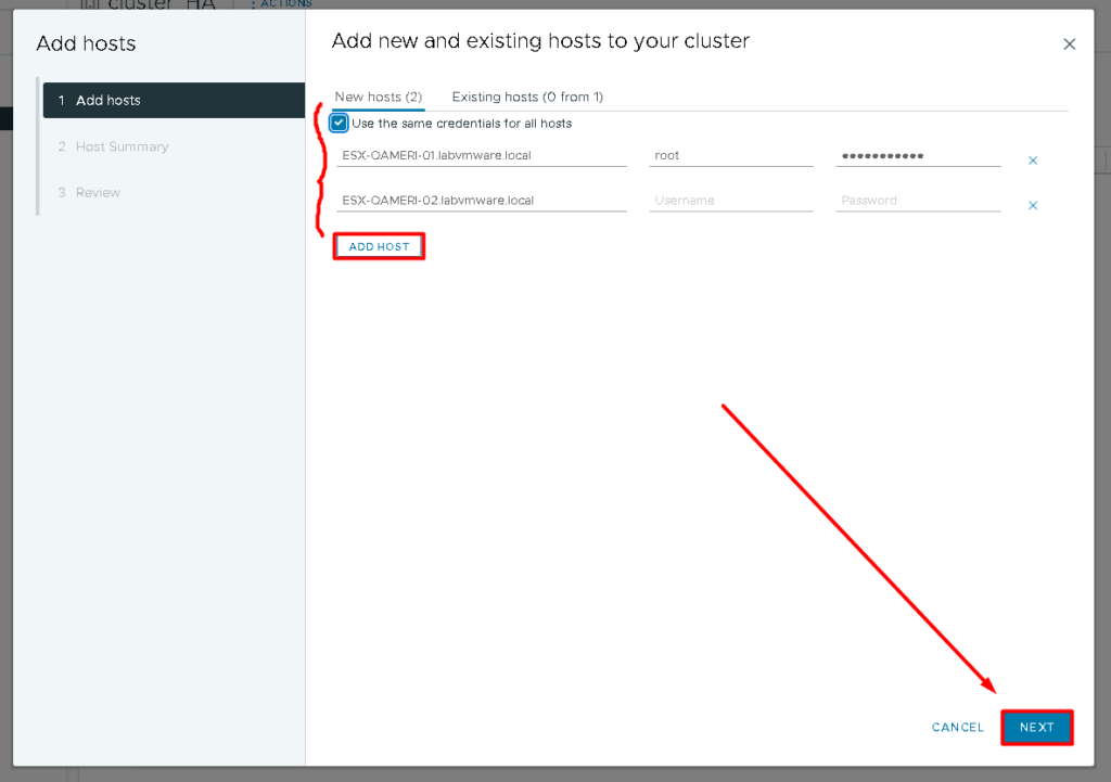 VMware: Configuration de vSphere H.A - Blog de Omid AMERI