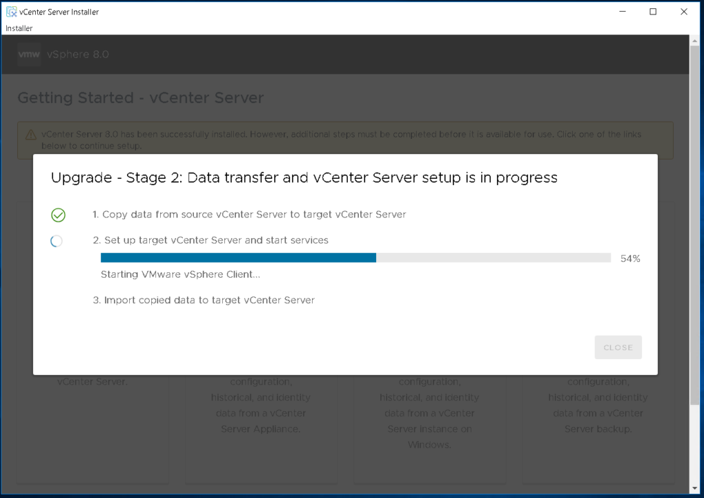 VMware: upgrader vCenter (VCSA) 7.x vers 8 étape par étape - Blog de ...